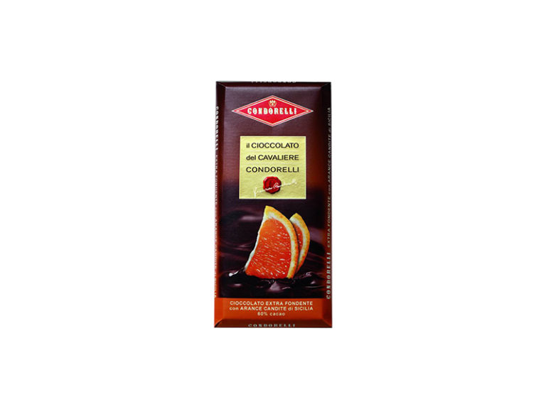 Condorelli - FINEST DARK CHOCOLATE w CANDIED ORANGE - NW 3.53 oz ...