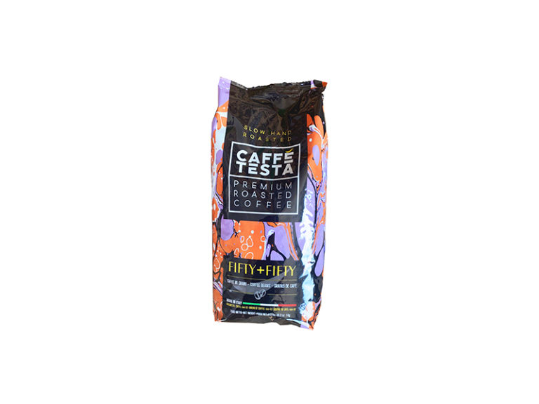 Caffe Testa - 50+50 COFFEE BEANS - NW 35.27 ( 1 kg) - Barbiero Italian ...